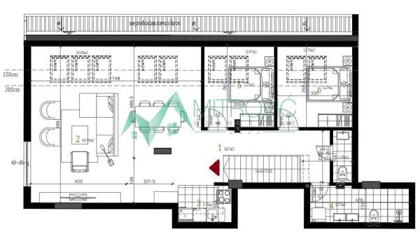 Dvoiposoban stan na prodaju, 84m2, 180.660€