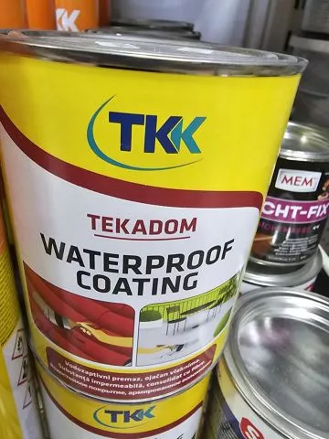 HIDROZAPTIVNA MASA - TKK WATERPROOF COATING