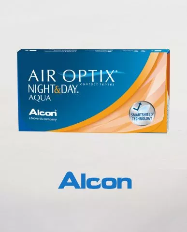 MESEČNA MEKA KONTAKTNA SOČIVA - ALCON AIR OPTIX AQUA NIGHT & DAY