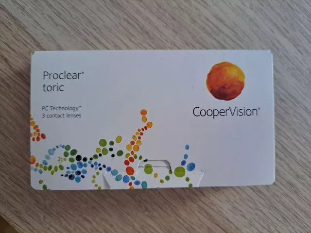 PROCLEAR TORIC 2 SOČIVA -2.50 CYL-0.75 AX 170° COOPERVISION