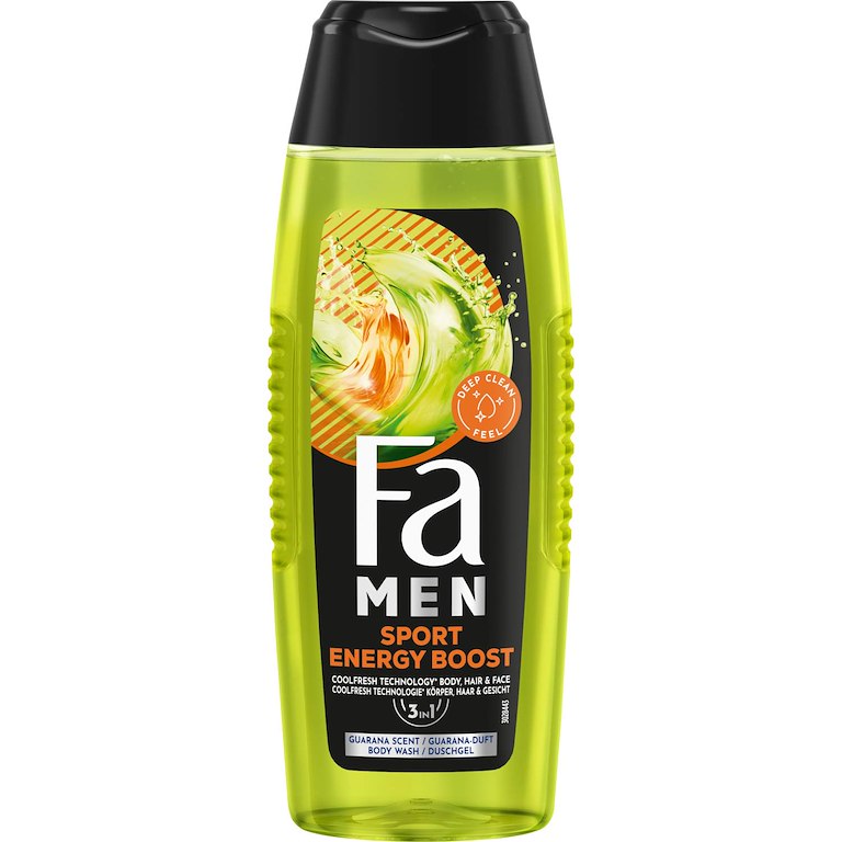 Fa gel tuš men energy boost 250ml fa