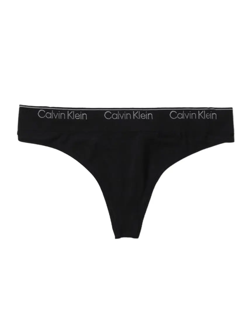Calvin Klein Ženske tanga gaće 000QF7095E, 1 komad, Crne