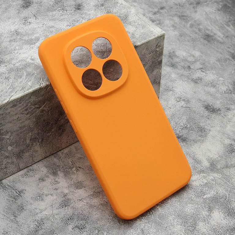 Futrola GENTLE COLOR za Xiaomi Redmi Note 15 Pro 5G (Global)/Xiaomi Redmi Note 15 Pro 5G (EU) narandzasta (MS)