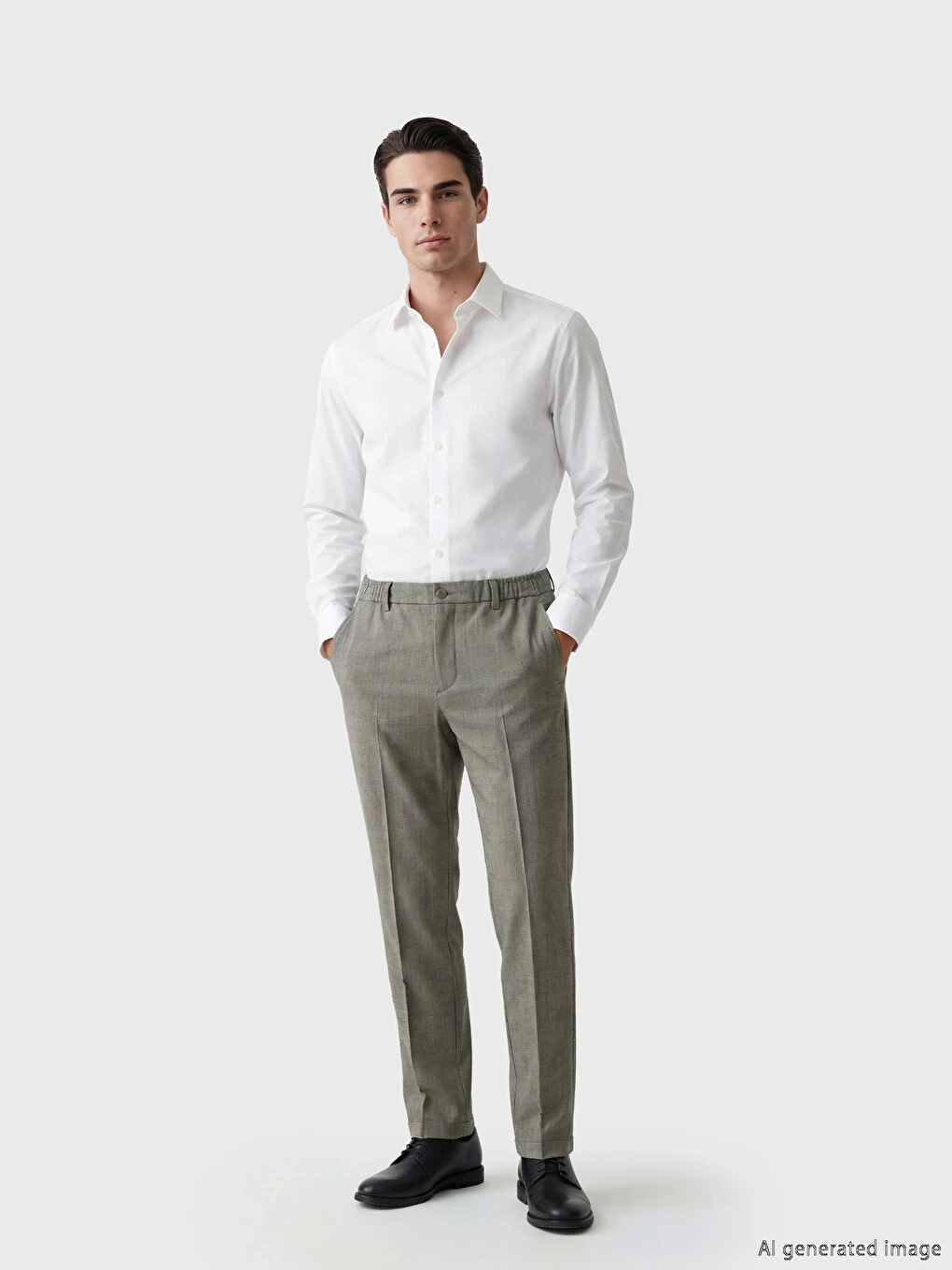 SOUTHBLUE Pantalone Regularnog Kroja Sa Teksturom Za Muškarce