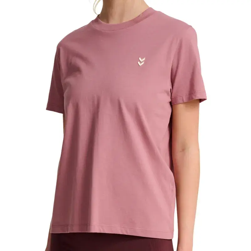 Hummel Ženska majica Hmlpulse W T-Shirt, Prljavo Roze