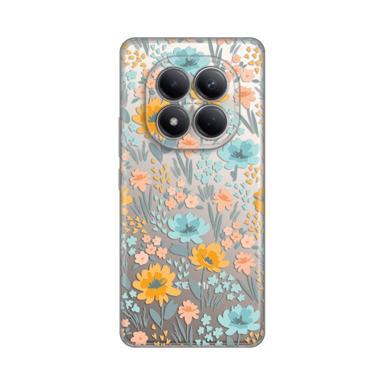 Silikonska futrola print Skin za Xiaomi Redmi Note 15 Pro 4G Lovely Flowers