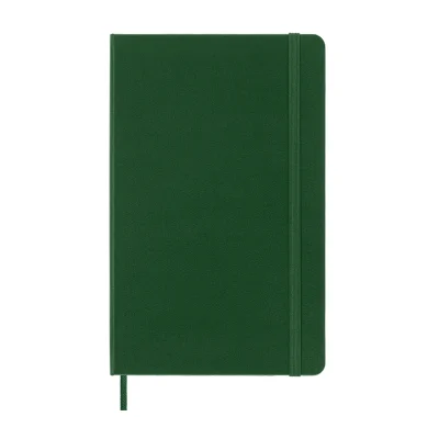 Agenda - Moleskine, Ruled, Pocket, Myrtle Green, Hard Cover
