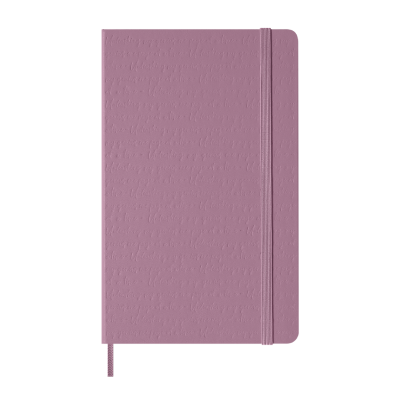 Agenda - Moleskine, Plain, Large, Majestic Pink, Text, Hard Cover
