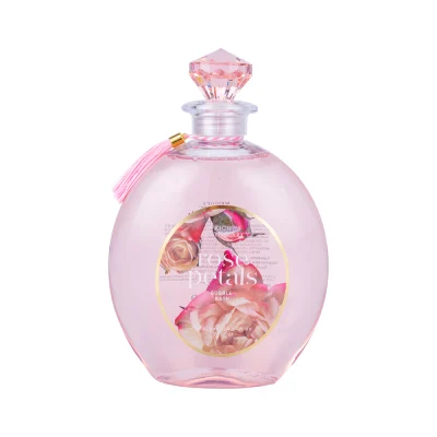 Kupka za telo - Petal Perfect, Oval Diamond, Rose Petals, 750 ml