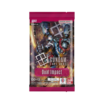TCG karte - Gundam, Dual Impact, GD-02, Booster Pack