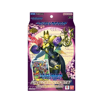 TCG karte - Digimon, Amethyst Mandala, ST-22, Advanced Deck