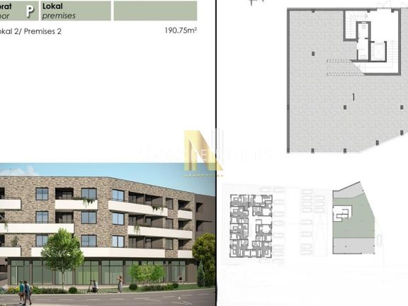 Prizemni ulični lokal na frekventnoj lokaciji na Telepu