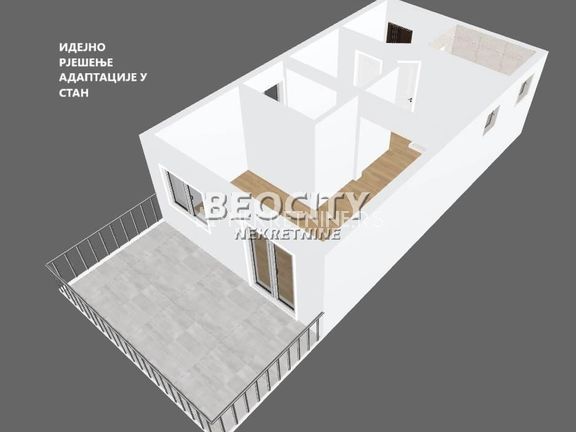 Obrenovac, Obrenovac (mesto), Majora Nebojše Tepavca, 44m2, 44000EUR