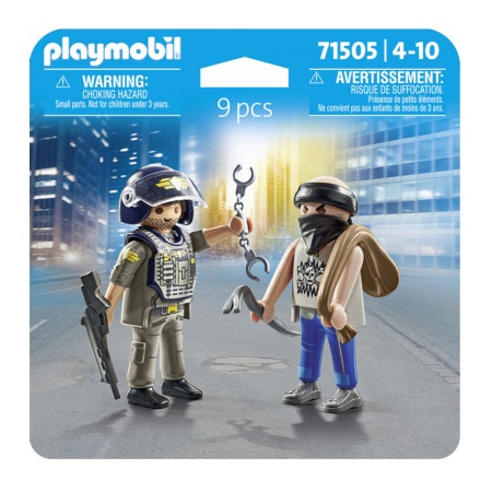 Playmobil Set policajac i pljačkaš ( 1044516 )