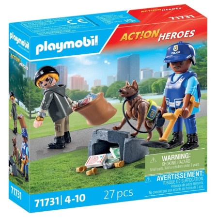 Playmobil Policijska potraga sa psom tragačem ( 1044519 )