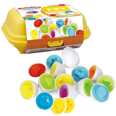 Pronađi par matching eggs oblici 6 kom ( 1043086 )