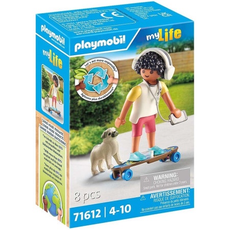 Playmobil My life Zabava sa skejtom i psom ( 1043710 )