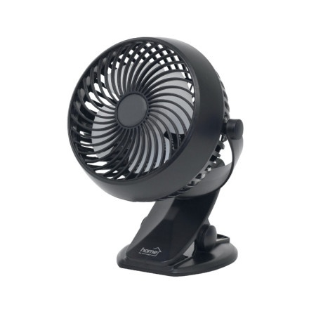Somogyi Stoni punjivi ventilator 10cm, sa štipaljkom ( CLF10/BK )