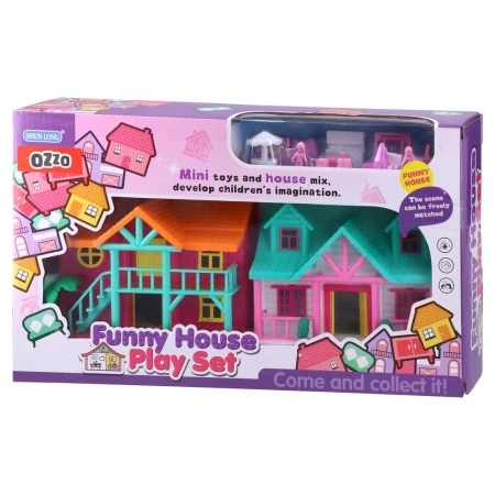 Ozzo 4073217 funny house lutka set vila ( 858425 )