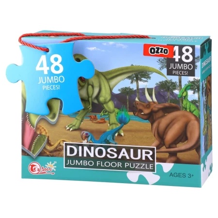 Ozzo highsun slagalica dinosaurus jumbo 48 delova 3+ godina ( 882401 )