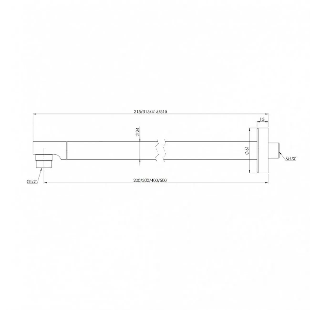 REMER NOSAČ RUŽE 348N 30CM INOX VISUAL