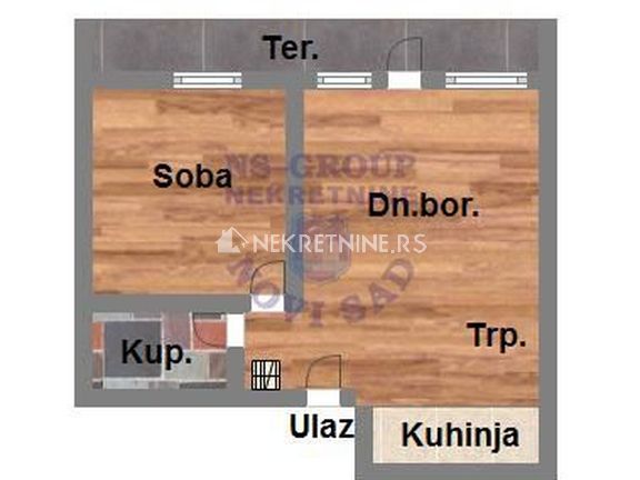 Uracunat PDV odlican stan 44m2
