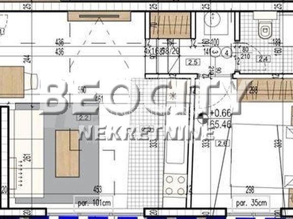 Zvezdara, Denkova bašta, Paje Jovanovića, 2.0, 41m2, 129000EUR