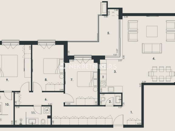 Četvorosoban stan - LUX nekretnine