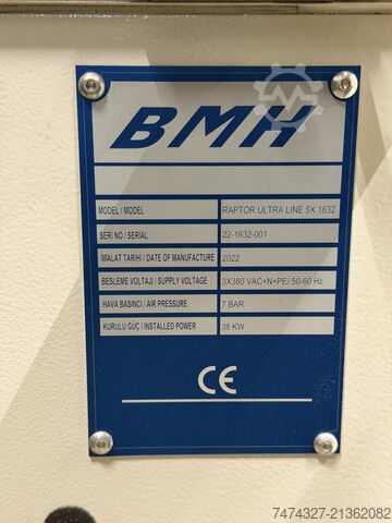 Nesting CNC mašina
BMH AES RAPTOR ULTRA LINE 5X 1632