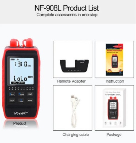 Noyafa nf-908l tester optike
