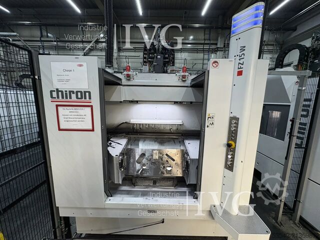 Vertikalni CNC obradni centar sa uređajem za zamenu obradaka
CHIRON FZ 15 W