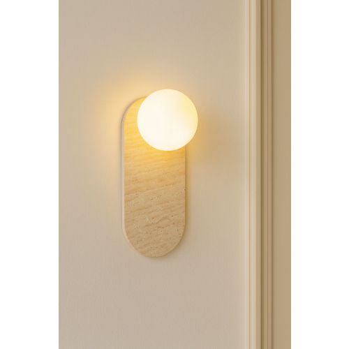 Tor All Beige - Bela Zidna Lampa