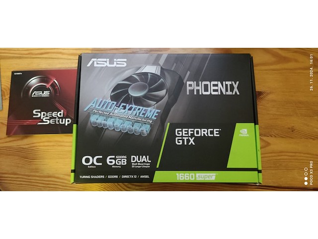 Grafička karta ASUS PH-GTX1660S-O6G NVD/6GB/GDDR