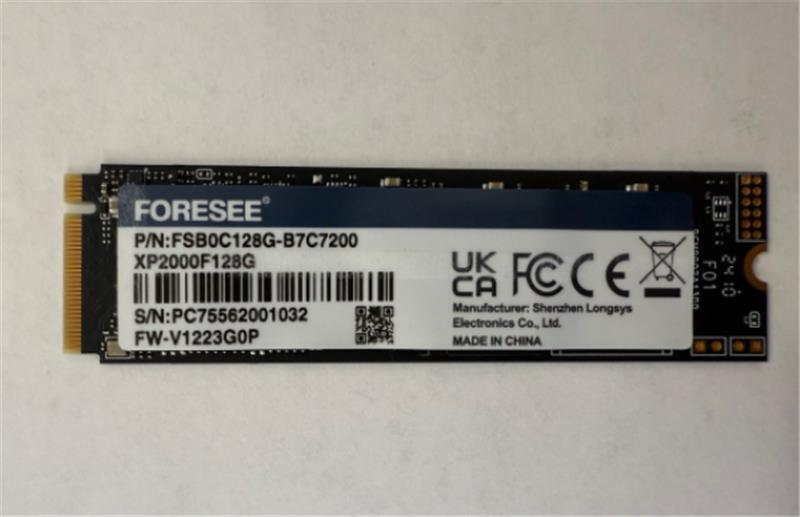 NEDEFINISAN SSD Foresee 128GB M.2 2280 FSB0C128G-B7C7200 BULK