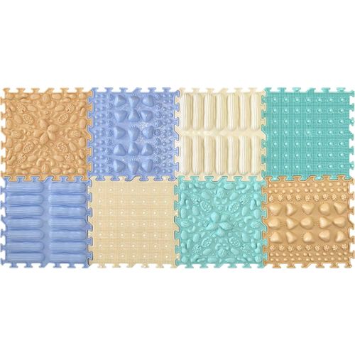 OrtoNature Senzorne podloge Set Soft Pastel 8 komada