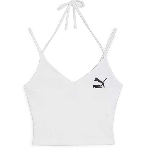 Puma Top Puma Classics Ribbed Crop Top Za Žene