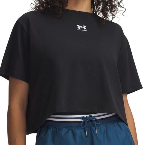 Under Armour Majica Ua Rival Boxy Tee Solid Za Žene