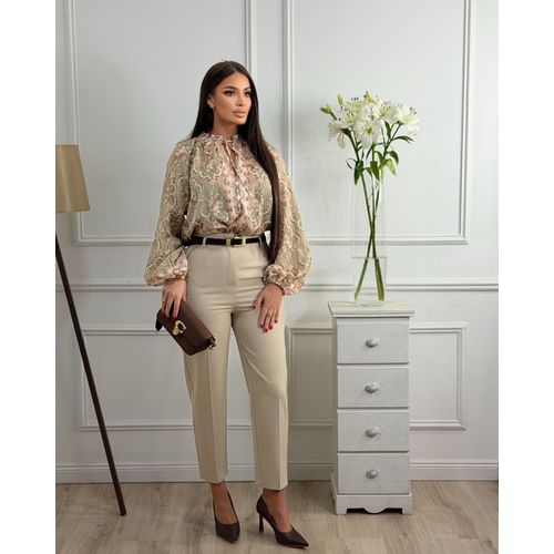 Pantalone / Beige Slim