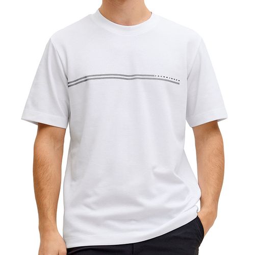 Jack&Jones Majica Jcofusion Chest Brand Tee Ss Crew Sn Za Muškarce