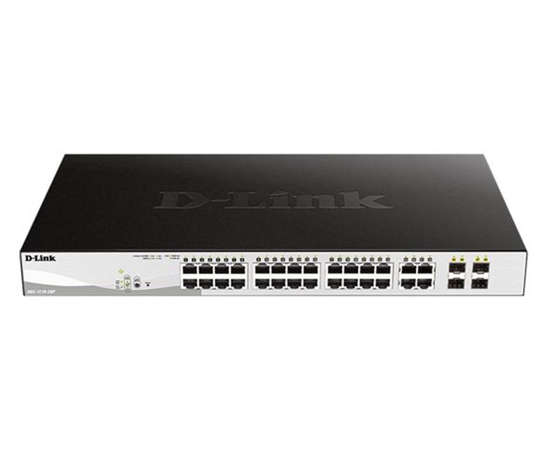 D-LINK DLink 28 Gbps Smart Managed PoE Switch 4xSFP DGS-1210-28P