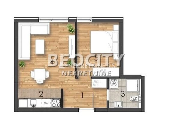 Novi Sad, Telep, Jerneja Kopitara, 2.0, 40m2, 110688EUR