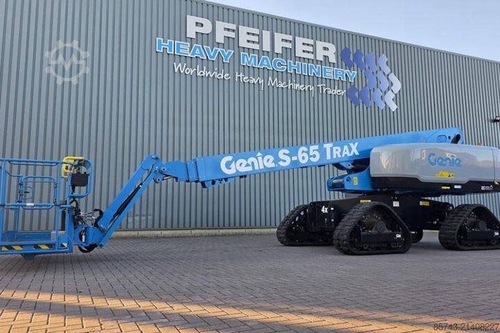 Teleskopska platforma
Genie S65XC Trax Diesel, 4x4 Drive Trax, 22m Working Hei