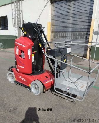 Teleskopska radna platforma
Manitou 100 VJR Teleskopmastbühne Elektro 9,85 m