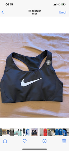 NOVO Nike original crni top XS/S