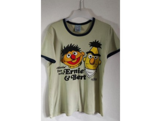 Retro majica `Ernie & Bert` - Ulica Sezam