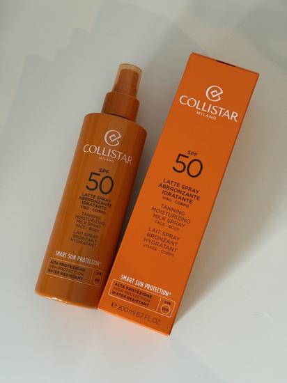 NOVO, Collistar tanning spray spf50