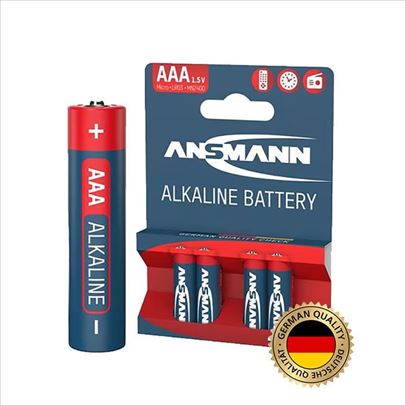 Baterija Ansmann alkalna AAA 1.5V paket