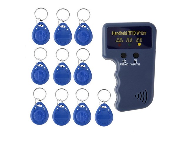 RFID duplikator 125kHz + 10 kom RFID tagova