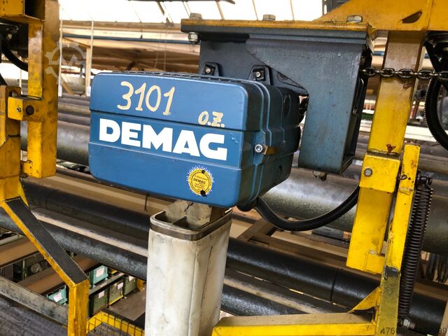 Lanac Hoist Crane Indoor Crane
10x Demag DK 250KG 2x 125KG Doppelkette DKUN-D 2-250 K V1 - 400V - HUB 3m