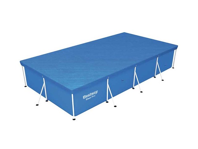 BestWay 58107 Pokrivač za pravougaoni bazen 400x211cm